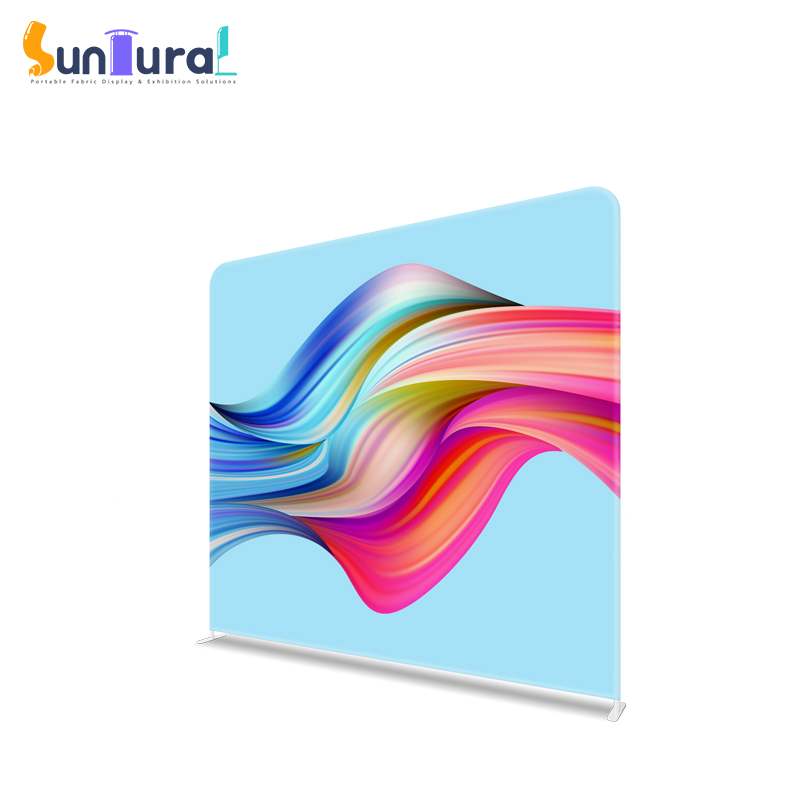 8FT Straight Display Backdrop - Buy Easy tube tension fabric backdrop ...